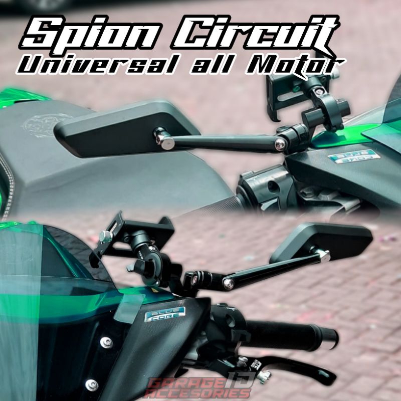 Jual Spion variasi Spion Sirkuit Aerox Alpha 2025 Nmax Turbo 2024 ADV ...