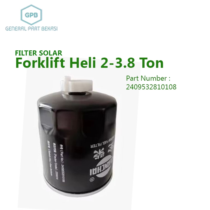 Jual Filter Solar Forklift Heli 2-3.8 Ton Quanchai Pn 2409532810108 ...