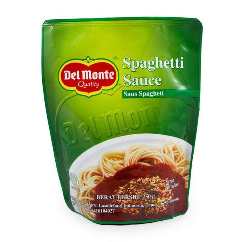 Jual Del Monte Spaghetti Sauce Pouch 250g | Shopee Indonesia