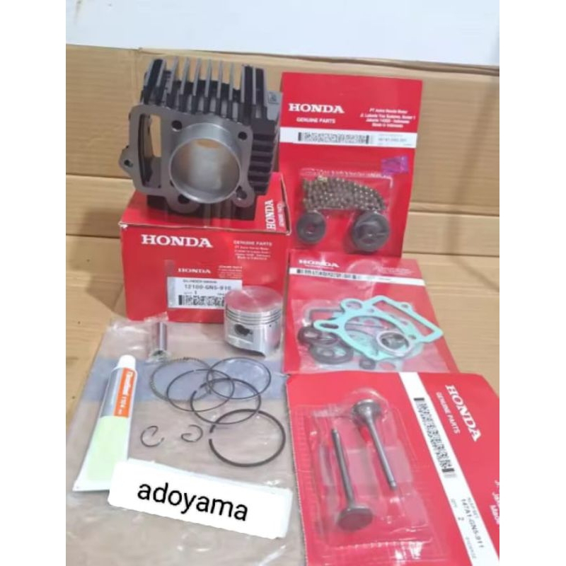 Jual PAKET BLOK SEHER KOMPLIT GN5 5 AITEM HONDA GRAND ASTREA PRIMA SUPRA LAMA 100CC | Shopee ...