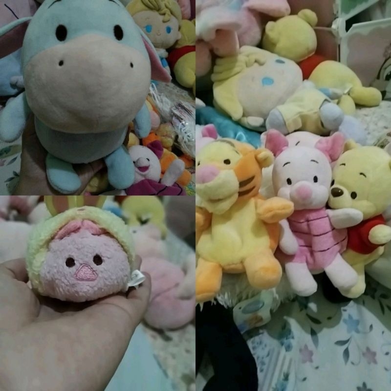 Jual tsum2 piglet,pooh 1 seri dan eeyore | Shopee Indonesia