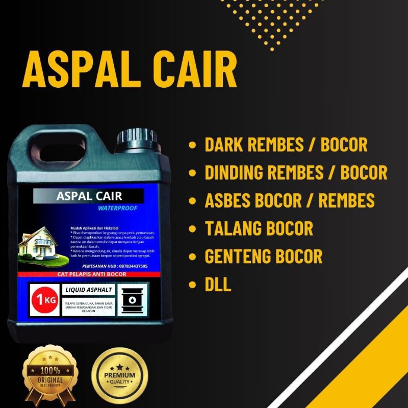 Jual (SUPER PREMIUM) BITUMEN 1kg ( 3 kali lebih kental dan pekat-gratis ...