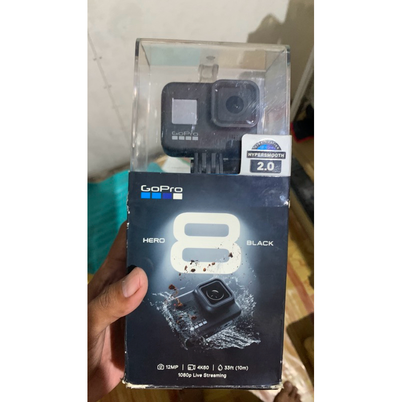 Jual GOPRO HERO 8 BLACK "SECOND MATI TOTAL" | Shopee Indonesia