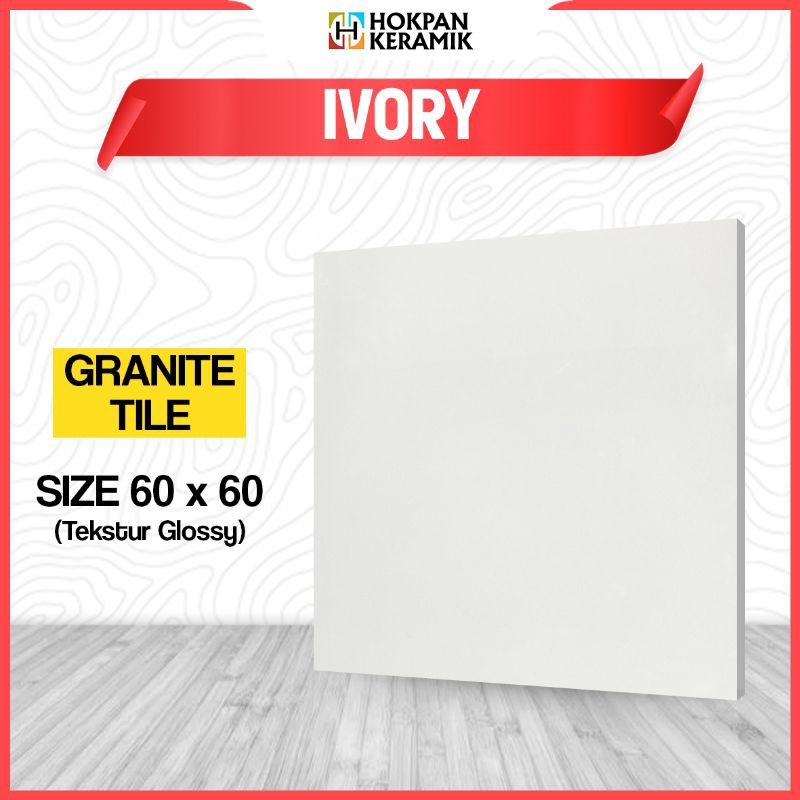 Jual GRANITE UKURAN 60X60 IVORY (BACA DESKRIPSI!!!) | Shopee Indonesia