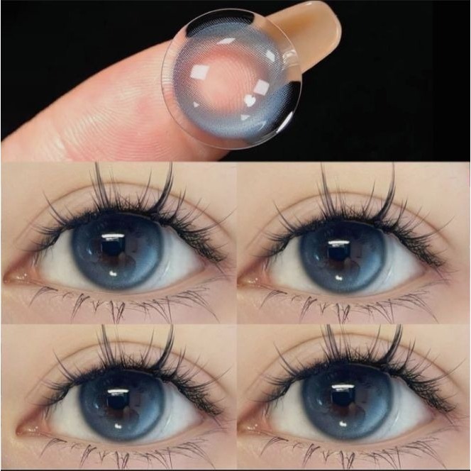 Jual CP 3 Softlens Oppa Blue 15 MM soflens cantik trendi viral Magister ...