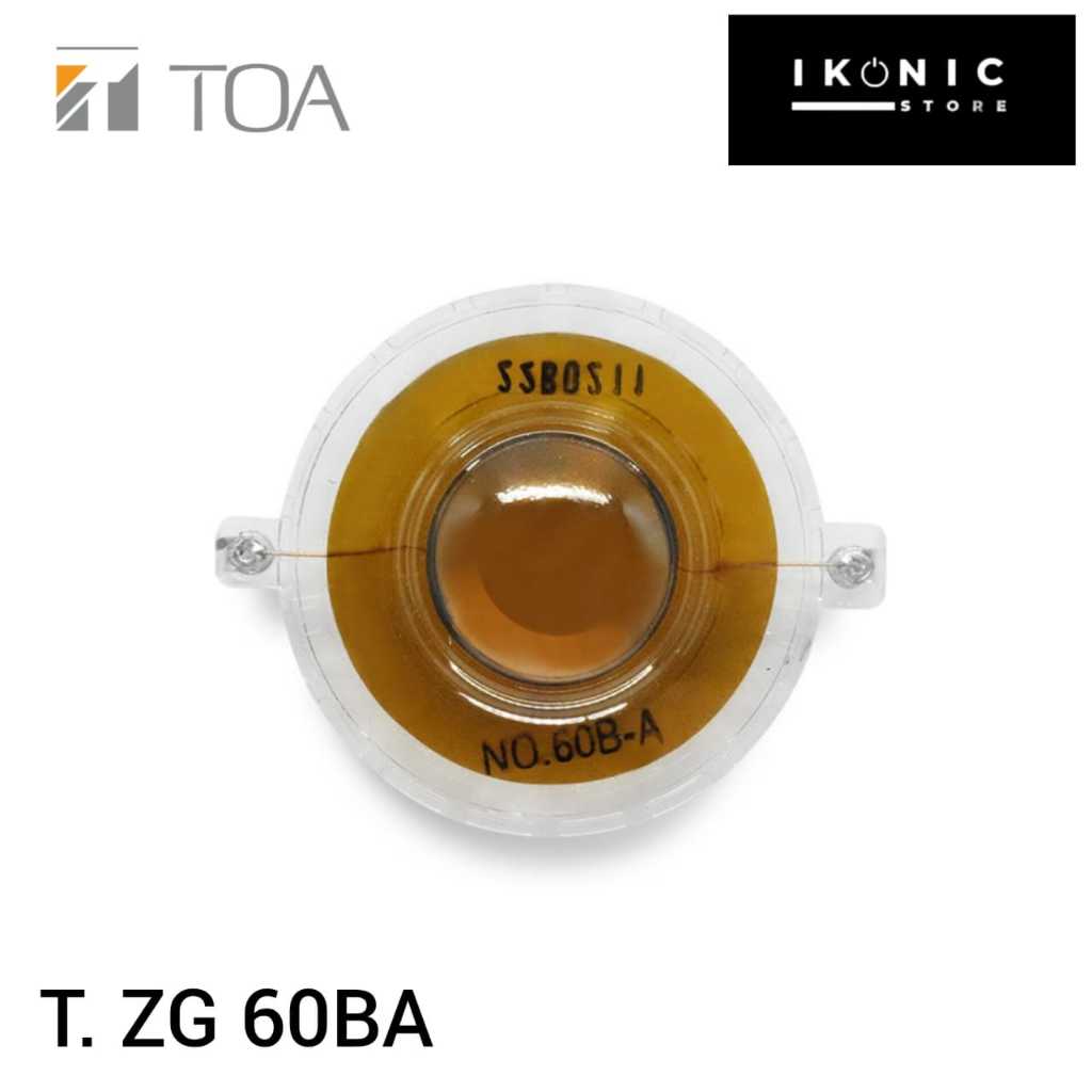 Jual IKONIC TOA Spul ZG 60BA Spool Corong 10-15 Watt TOA ZG-60BA Original Garansi Resmi | Shopee ...