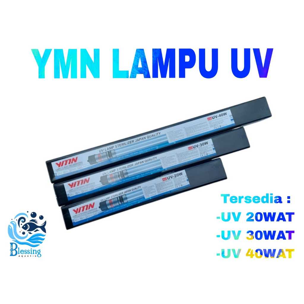 Jual Lampu UV Ultraviolet kolam ikan & Aquarium - YMN UV20watt UV30Watt ...