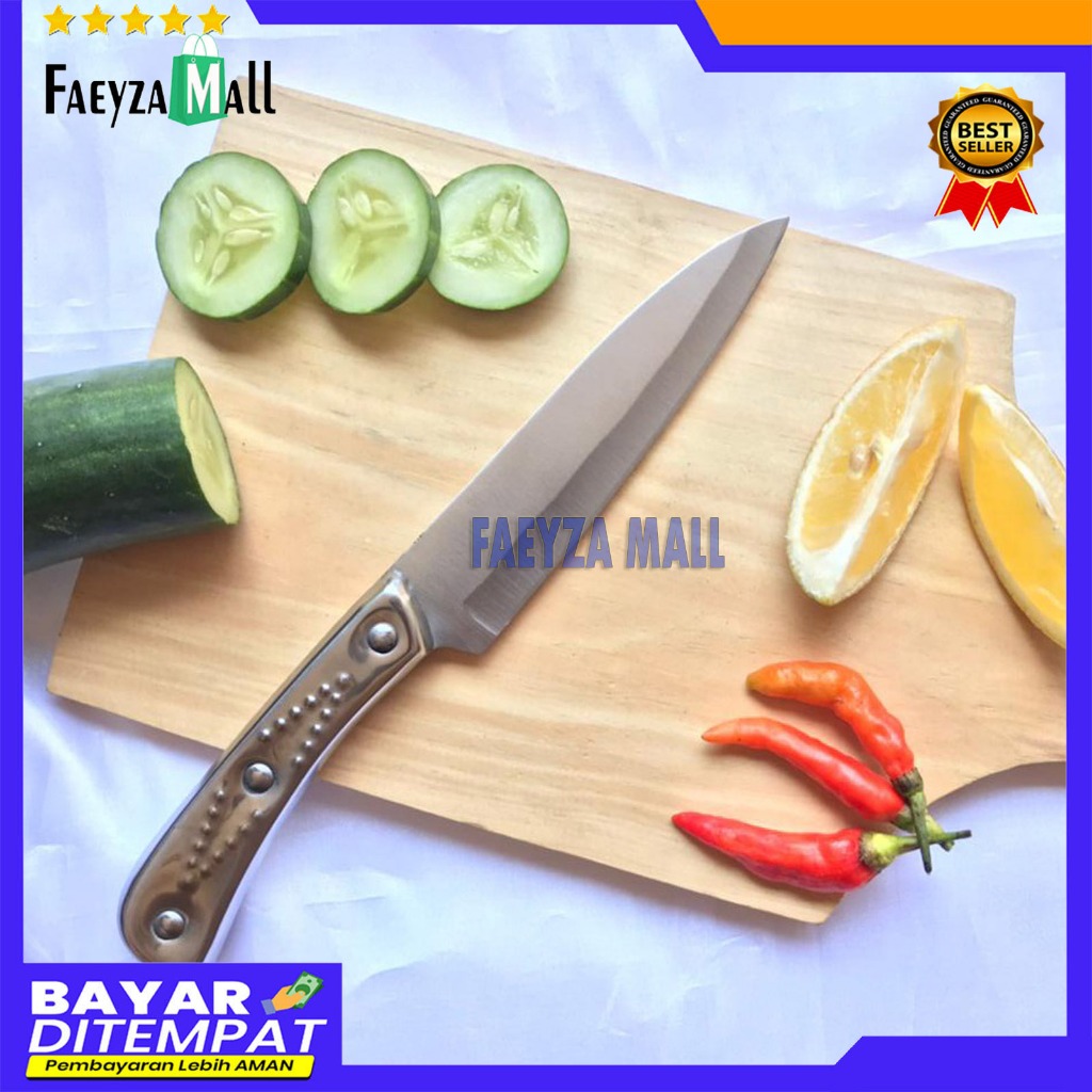 Jual !! Pisau dapur tajam / Anti Karat / Alat Dapur / Perlengkapan ...