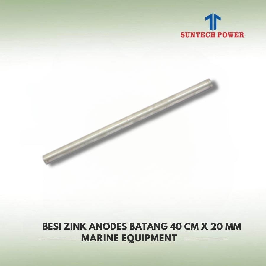 Jual Besi Zink Anodes Batang Panjang 40 cm Diameter 20 mm Zink Batang | Shopee Indonesia
