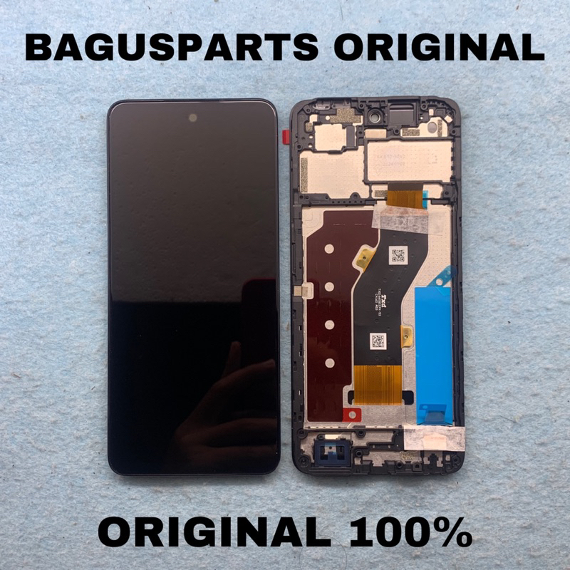 Jual LCD TS TOUCHSCREEN FULLSET FRAME TECNO SPARK 20C BG7n BG7 ORIGINAL COPOTAN | Shopee Indonesia