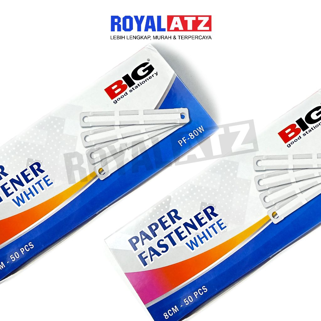 Jual Paper Fastener BIG White (PF-80) | Shopee Indonesia