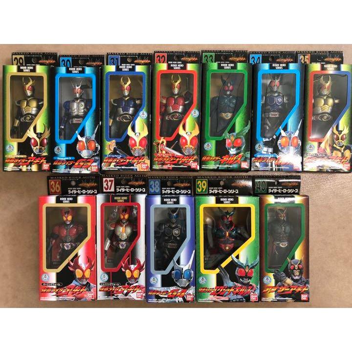 Jual Kamen Masked Rider Rider Hero Series RHS Agito RH 29 - 40 Bandai Sofubi Sofvi Soft Vinyl 16 ...