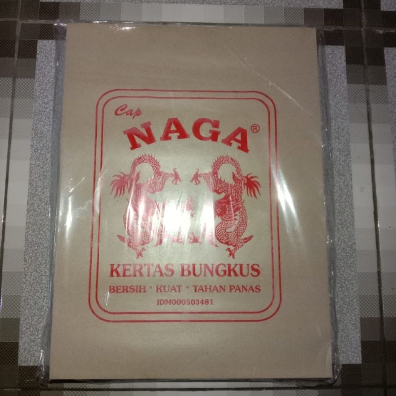 Jual [1 Pack/ 200 lembar] Kertas minyak, kertas nasi, kertas bungkus ...