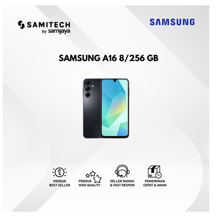 Jual HP SAMSUNG A16 8/256 RAM 8 INTERNAL 256 GB - BERGARANSI RESMI ...