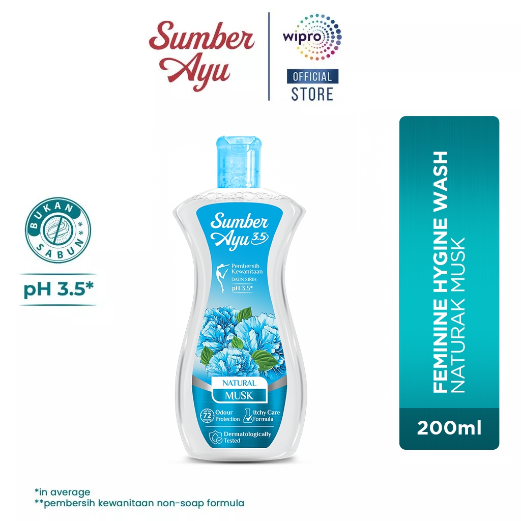 Jual Sumber Ayu Feminine Hygiene Wash Natural Musk - 200ml | Shopee ...