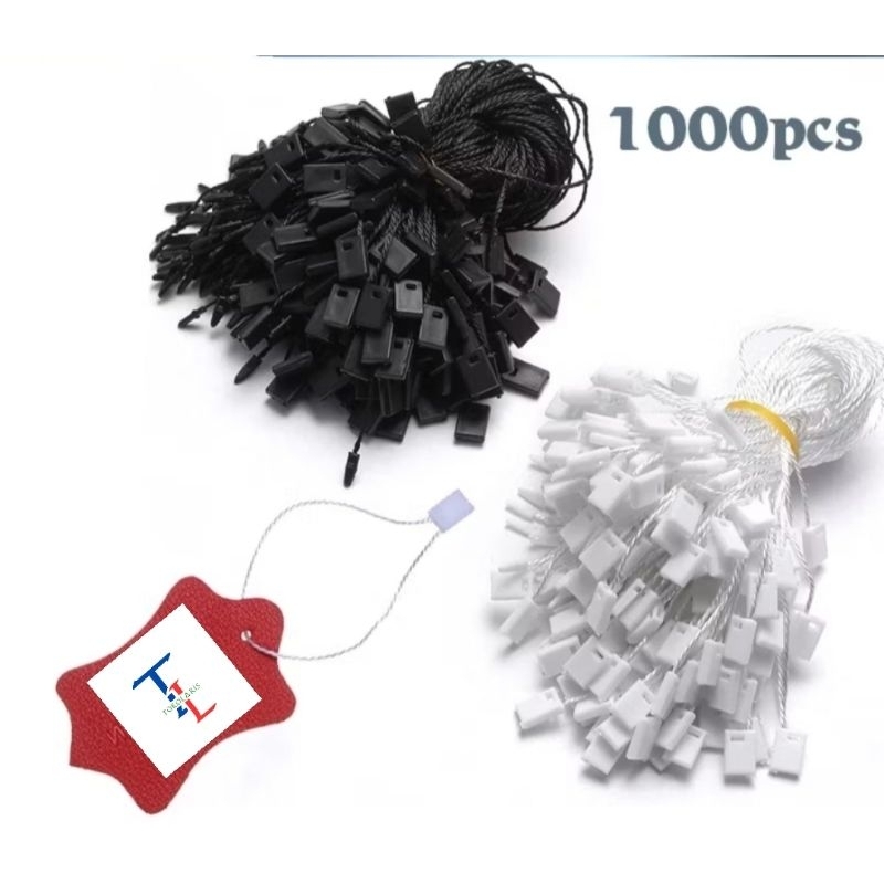 Jual Tali Hang tag , tali Label , Tali hang tang Label isi 1000 pcs ...