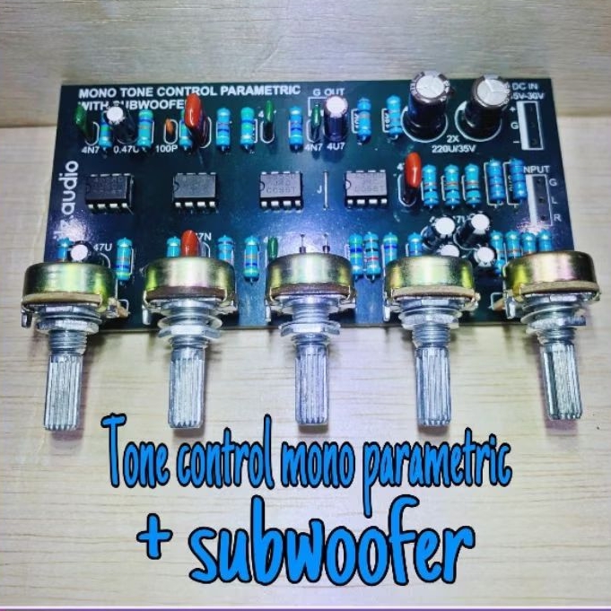 Jual tone control mono PARAMATRIK plus SUBWOFER | Shopee Indonesia