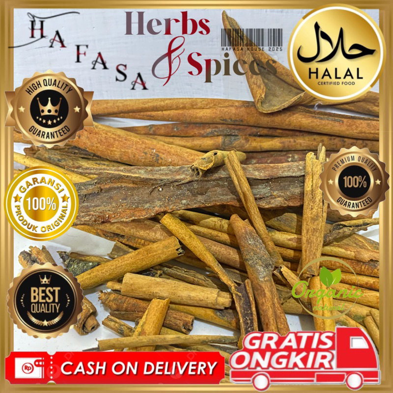 Jual kayu manis / Cinnamon / kayu manis utuh / bumbu rempah / pelengkap ...