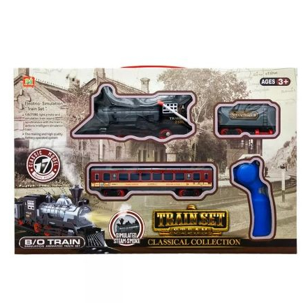 Jual Mainan Remote Control Kereta Api RC Train Rail Classical Steam ...