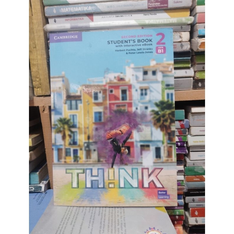 Jual buku think students book 2 second edition | Shopee Indonesia