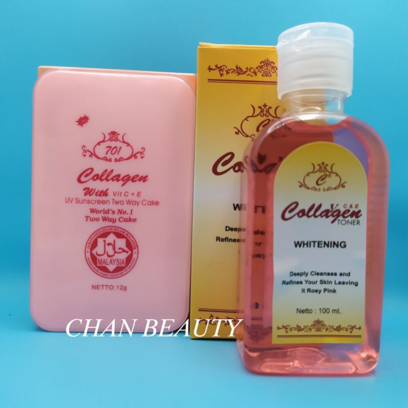 Jual COLLAGEN ( Toner - Bedak ) | Shopee Indonesia