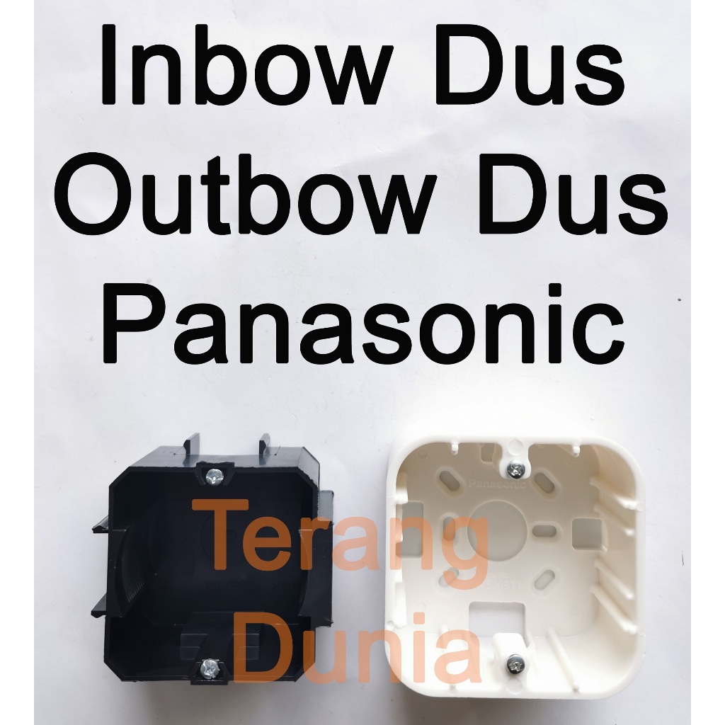 Jual Inbow Dus Panasonic Outbow Dus Panasonic Mangkok Saklar Panasonic ...