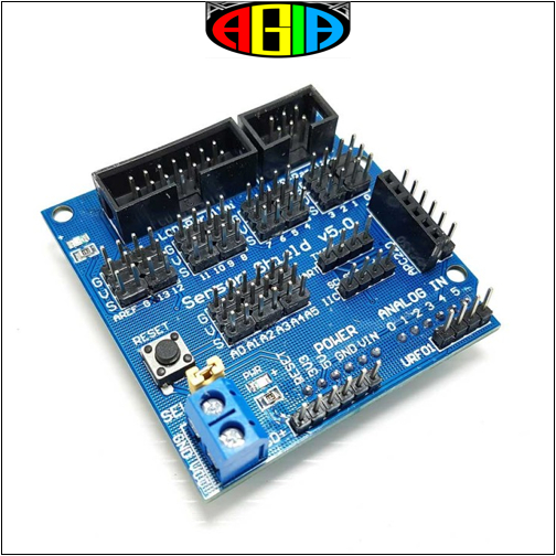 Jual Expansion Board Arduino uno sensor shield V5.0 | Shopee Indonesia