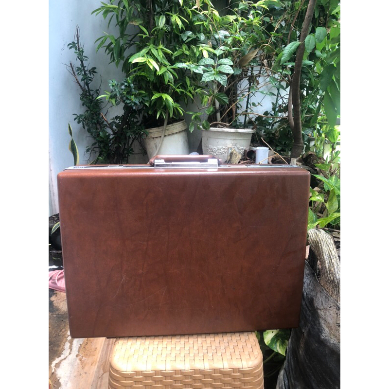 Jual koper samsonite original vintage jadul brankas antik | Shopee ...