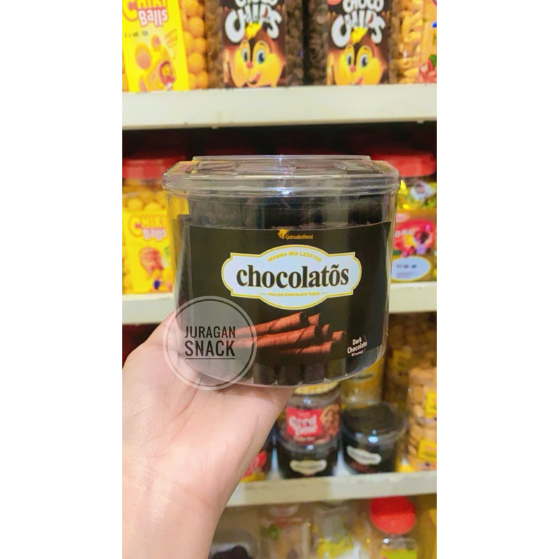 Jual Chocolatos Toples Tabung 500ml | snack repack | snack kiloan ...