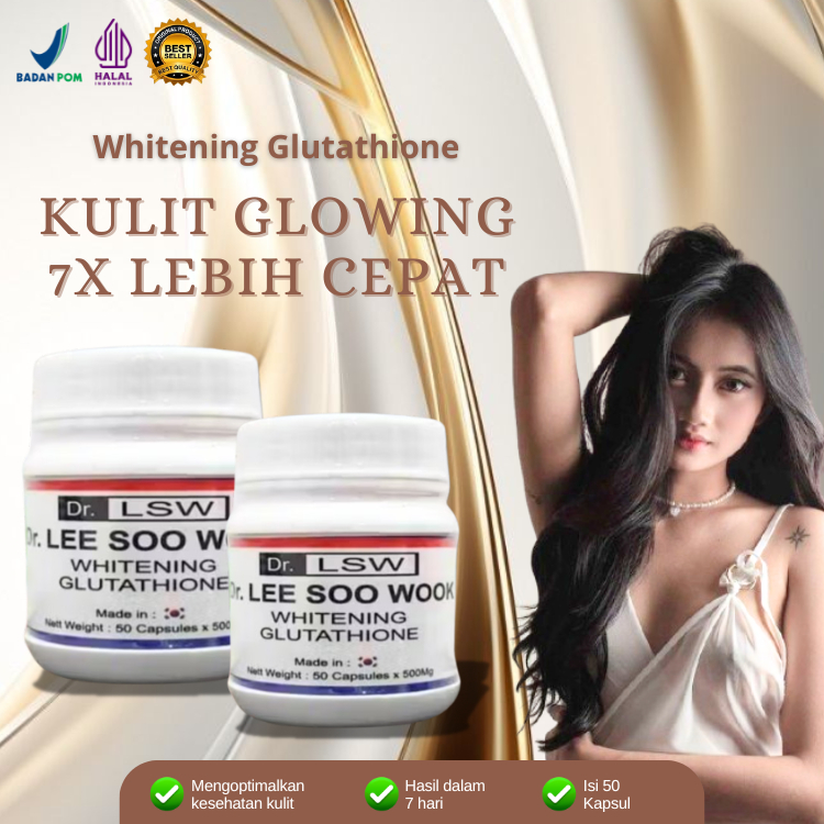 Jual Dr Lsw Obat Pencerah Pemutih Kulit Badan Wajah Whitening Booster ...