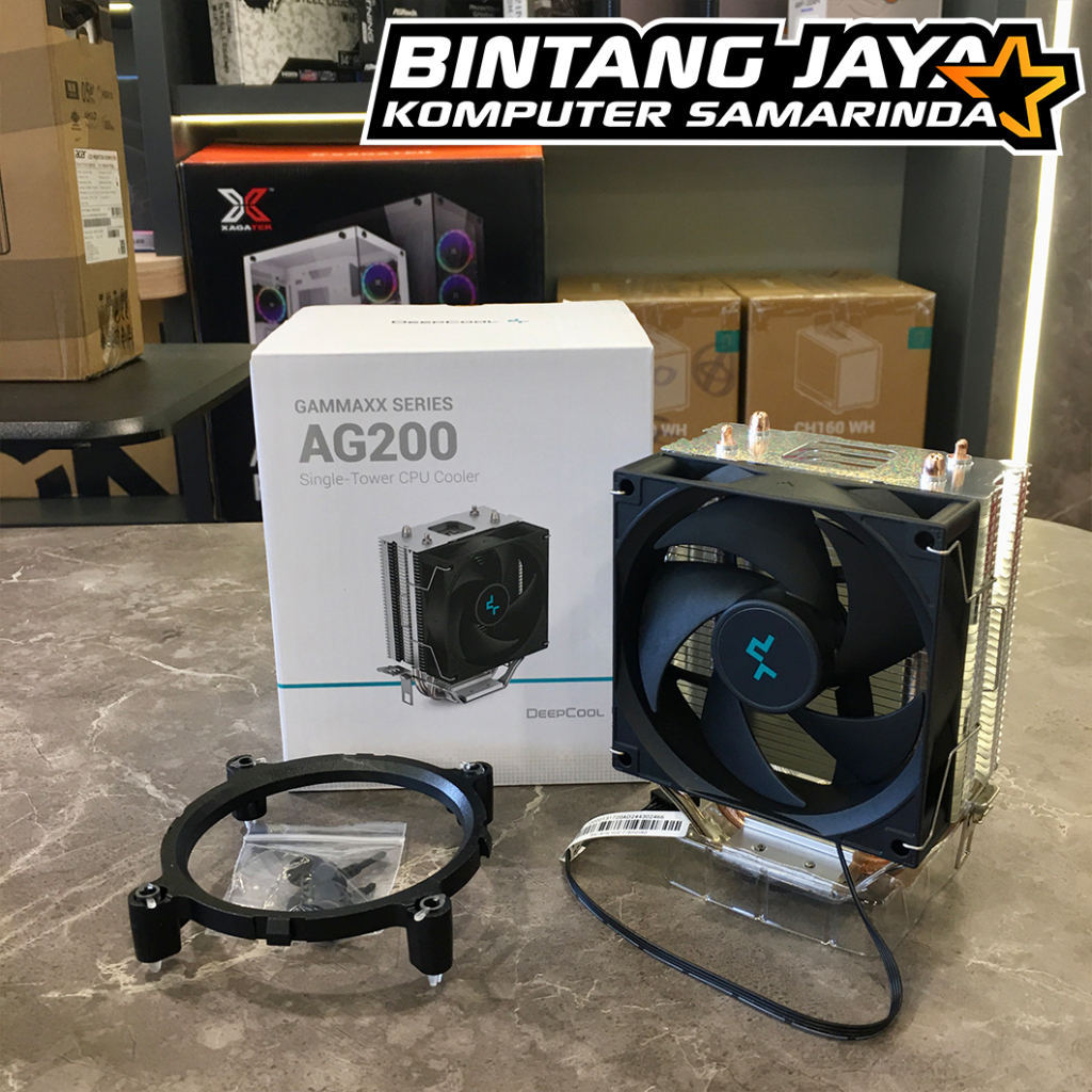 Jual DeepCool Gammaxx Series AG200 Single-Tower CPU Cooler | Shopee Indonesia