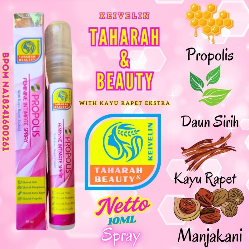 Jual Perapat Mis V Propolis Taharah & Beauty Feminine Spray 10ml With ...