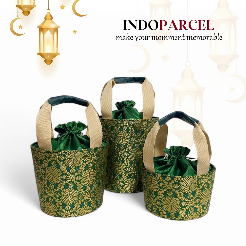 Jual INDOPARCEL - Tas Parcel Songket Tas Hampers Lebaran Idul Fitri tas ...