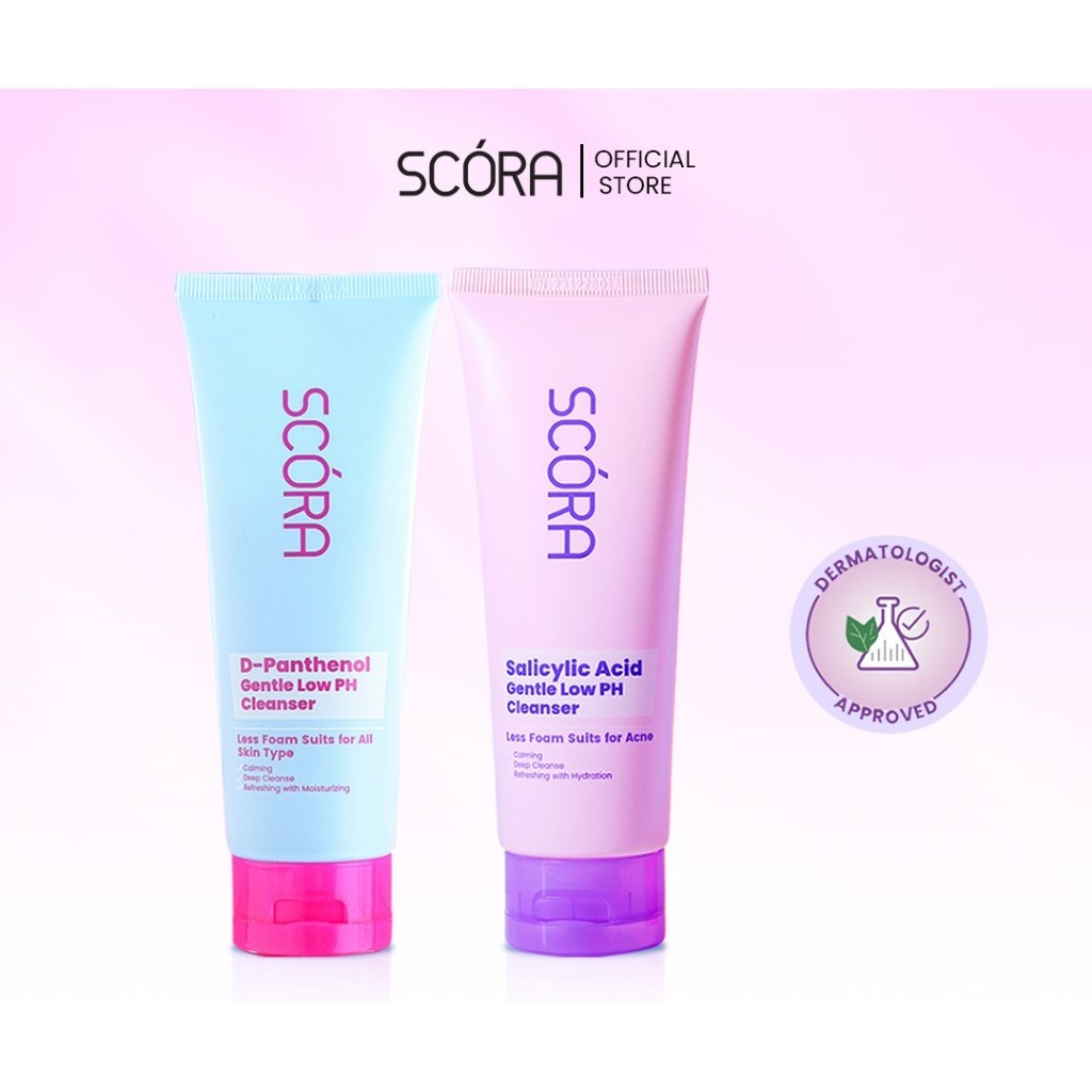 Jual SCORA D-Panthenol Gentle & SCORA 5% Niacinamide Hydramoist Gel ...