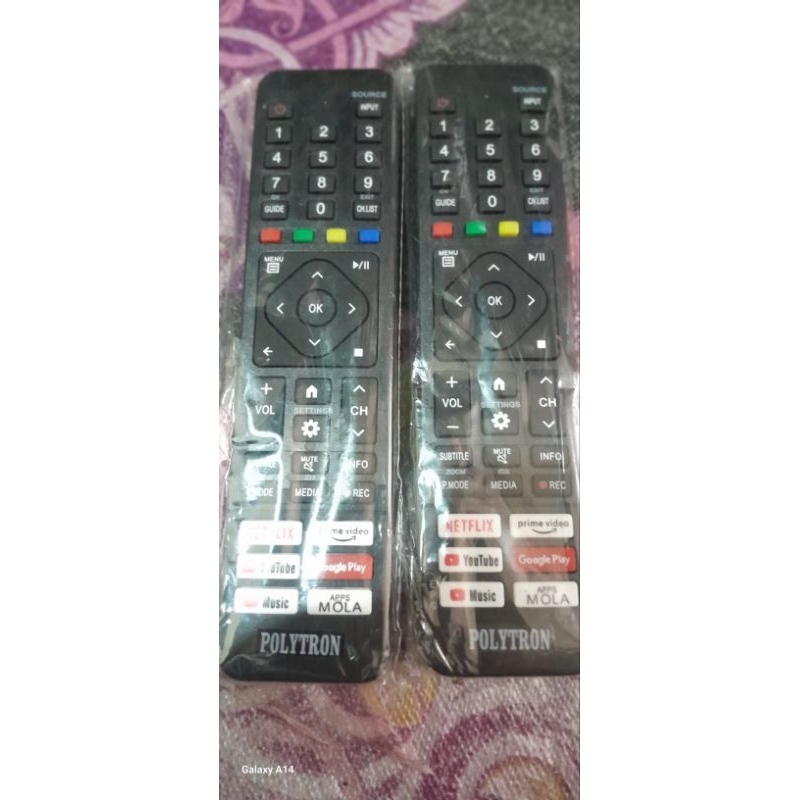 Jual remote tv led polytron android smart 81j263 | Shopee Indonesia