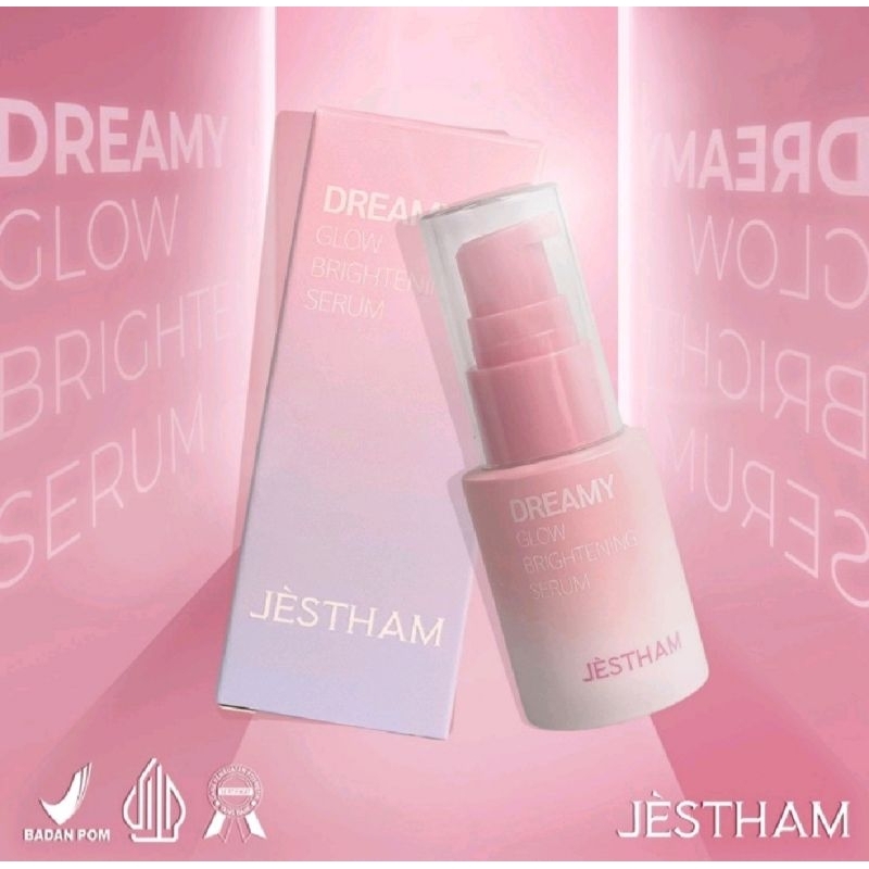 Jual Jestham Dreamy Glow Brightening serum jestham READY | lips ...