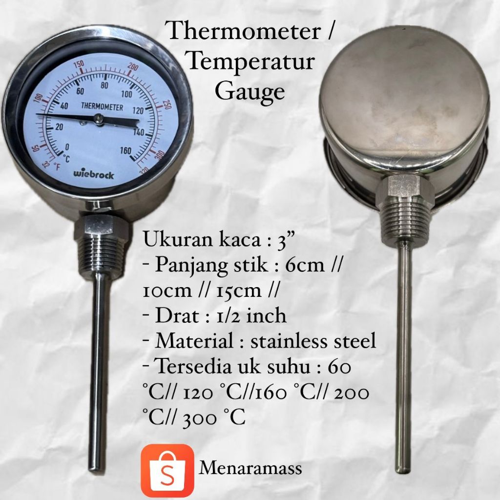 Jual Thermometer Wiebrock Thermometer Stick Wiebrock Thermometer ...