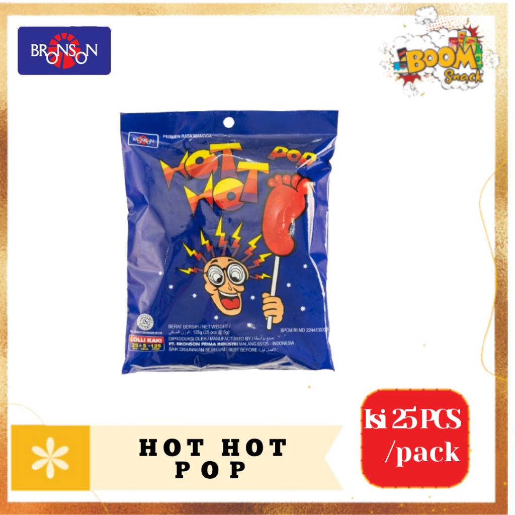 Jual Hot Hot Pop Lolipop 5g isi 25pcs | Shopee Indonesia