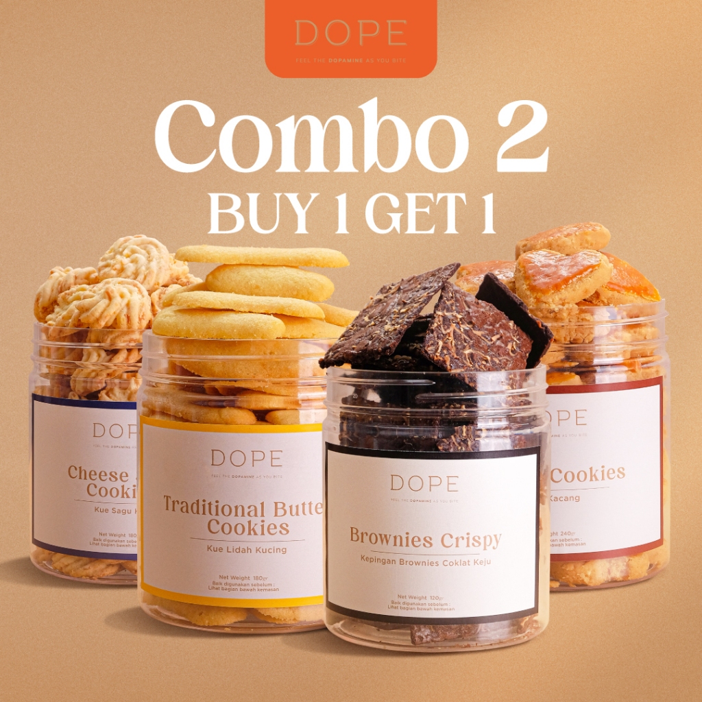 Jual DOPE Paket Hampers Double Kue Kering / Kue Kering Premium Camilan Kue Kering / Nastar Keju ...