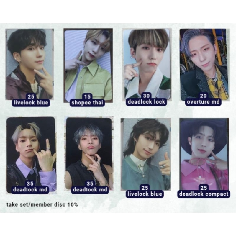 Jual pc photocard xdinary heroes xh gunil ode junhan deadlock | Shopee ...