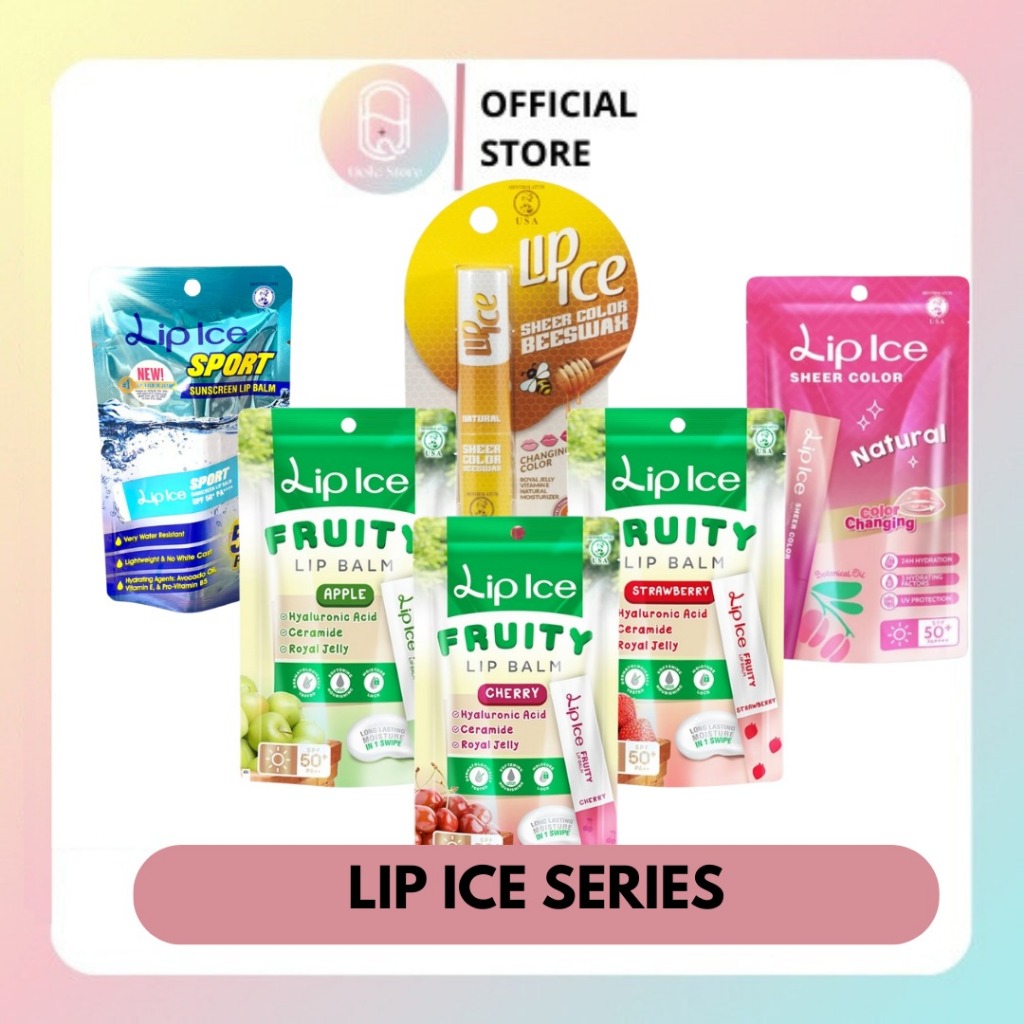 Jual Qeila - LIP ICE Lip Balm Series | Sport SPF50+ | Fruity Fruity ...