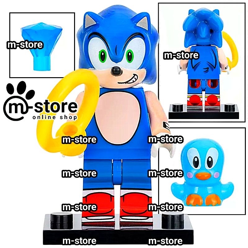 Jual brick sonic mini toy figure | Shopee Indonesia