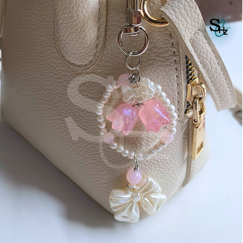 Jual keychain aesthetic | keychain lucu|keychain coquette |bag charm ...