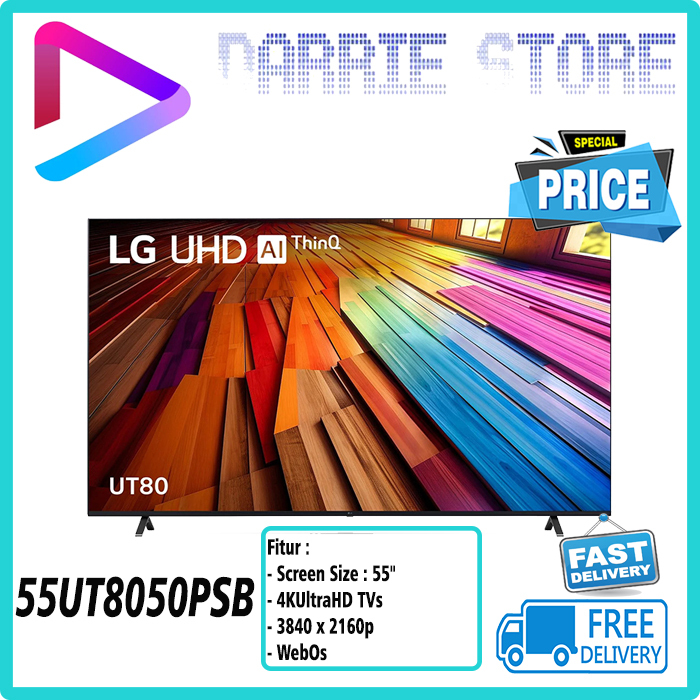 Jual LG TV 55UT8050PSB 55 INCH SMART TV 4K UHD 55UT805 55UT80 55UT8050 ...