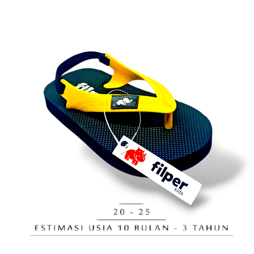 Jual Sandal anak jepit filpper rubber laki-laki /perempuan ( UNISEX ...