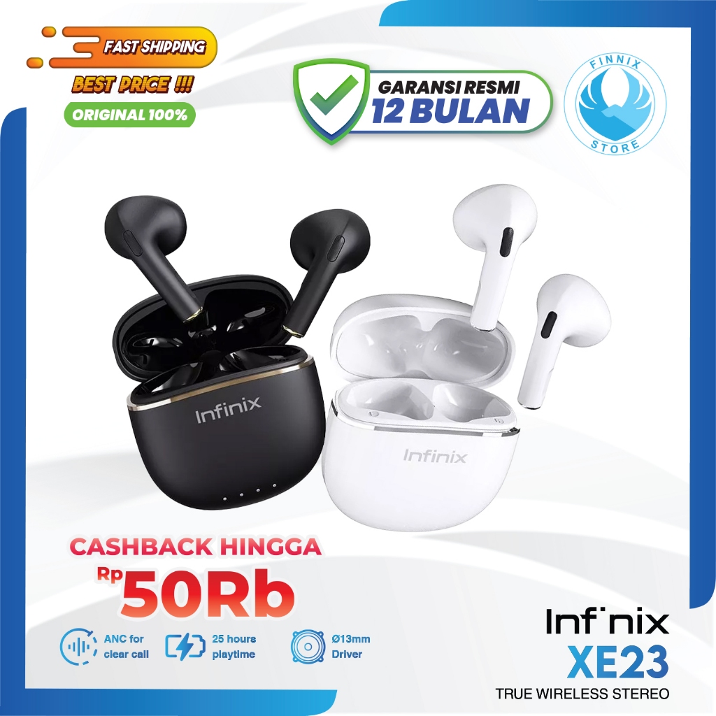 Jual Infinix XE23 Buds Lite TWS True Wireless Stereo Earphone Earbuds ...