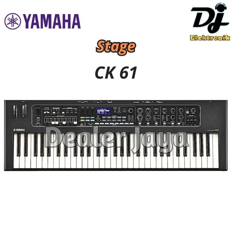 Jual Keyboard Synthesizer Yamaha CK 61 / CK61 - Stage Piano | Shopee ...