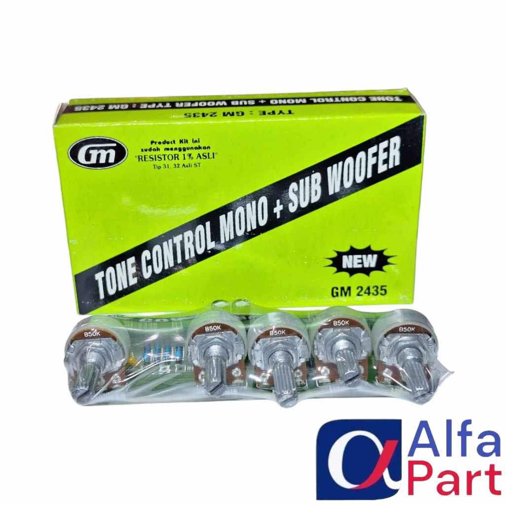 Jual KIT TONE CONTROL MONO + SUB WOOFER GM 2435 | Shopee Indonesia