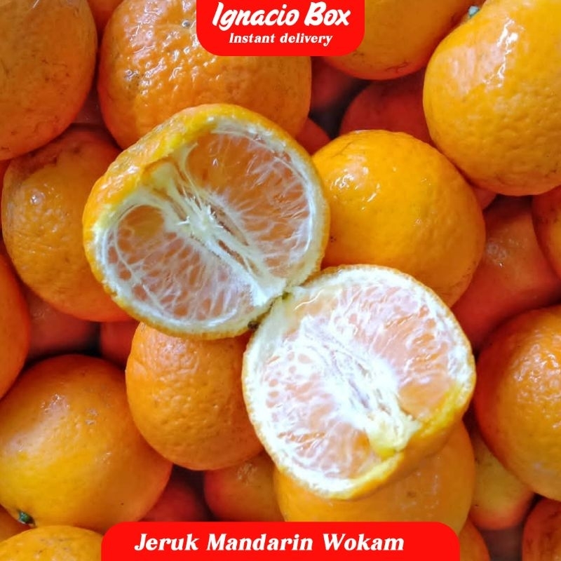 Jual PROMO 1kg Jeruk Mandarin Wokam Segar Manis IGNACIOBOX | Shopee Indonesia