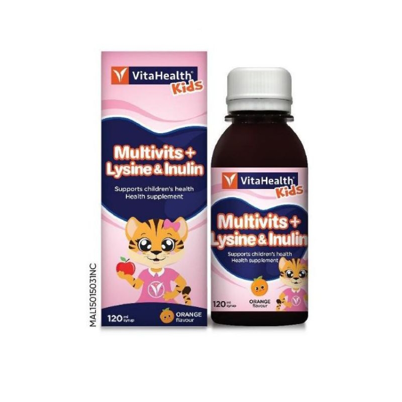 Jual VitaHealth Kids Multivites + Lysine & Inulin | Shopee Indonesia